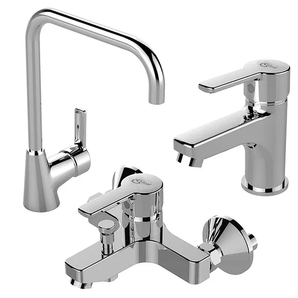 طقم خلاط 3 قطع أيديال ستاندرد أيديال ستريم ( B1487AA + BC951AA ...