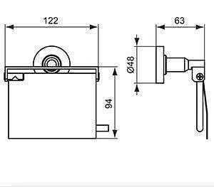 IDEAL STANDARD A9127AA Chrome كروم