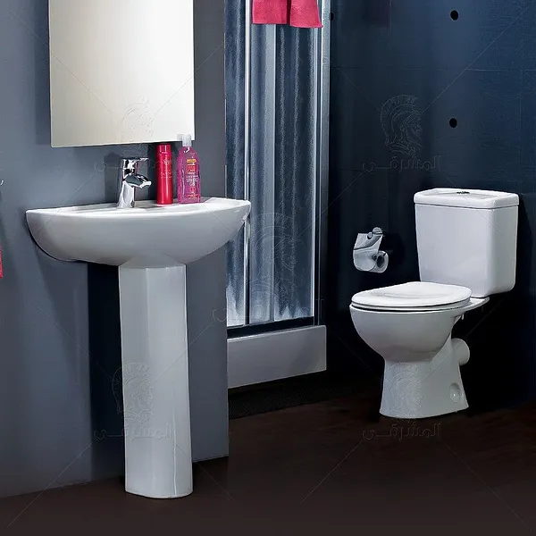 IDEAL STANDARD Space Toilet Set G0421-G0422 and Basin V1441 Floor ...