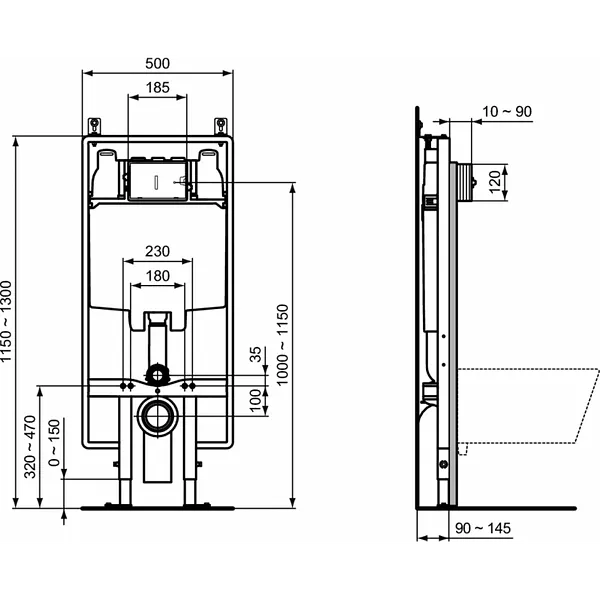( طلب مسبق ) خزان دفن بروسيس R014367 شاسيه كامل بسمٌك 80 مم شامل الوش ...
